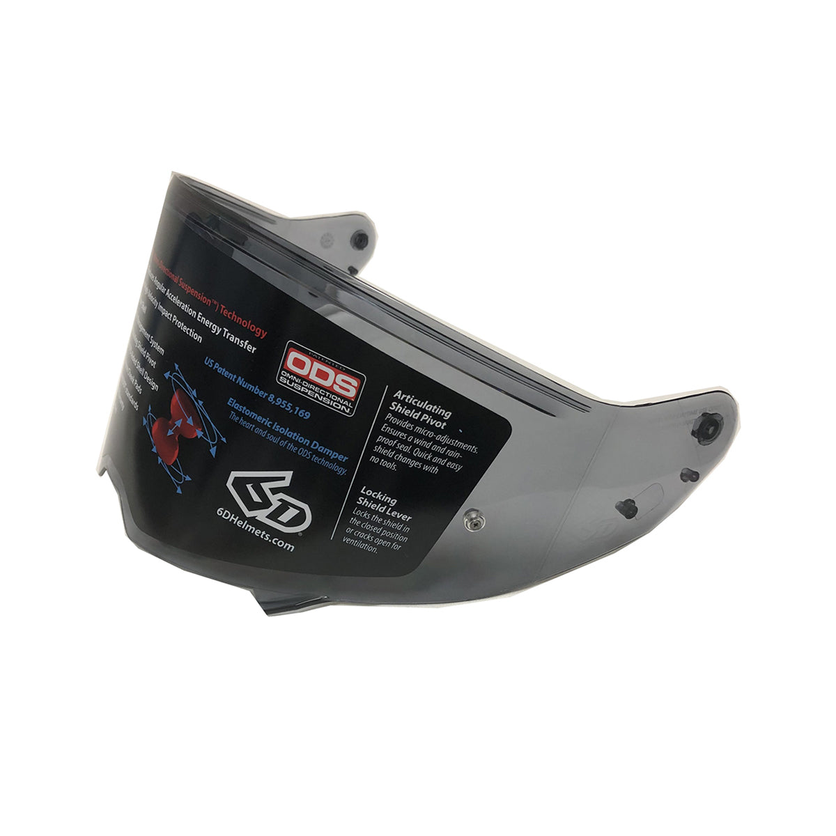 ATS-1R Race Shield – 6D Helmets